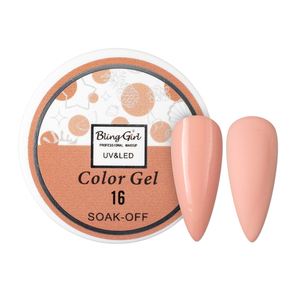 Bling Girl UV & LED 2 IN 1 Colour and Art Gel Soak-Off #016 – Ur Nail ...